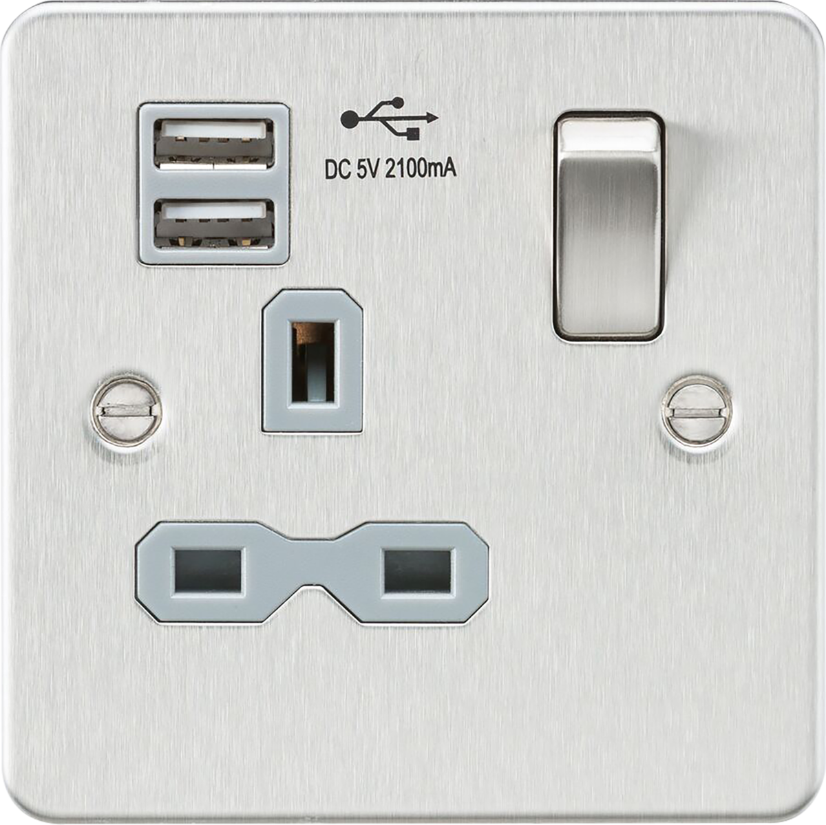 Knightsbridge White Square Edge Double Blanking Plate - Switch Socket ... Knightsbridge White Square Edge Double Blanking Plate - Switch Socket ...