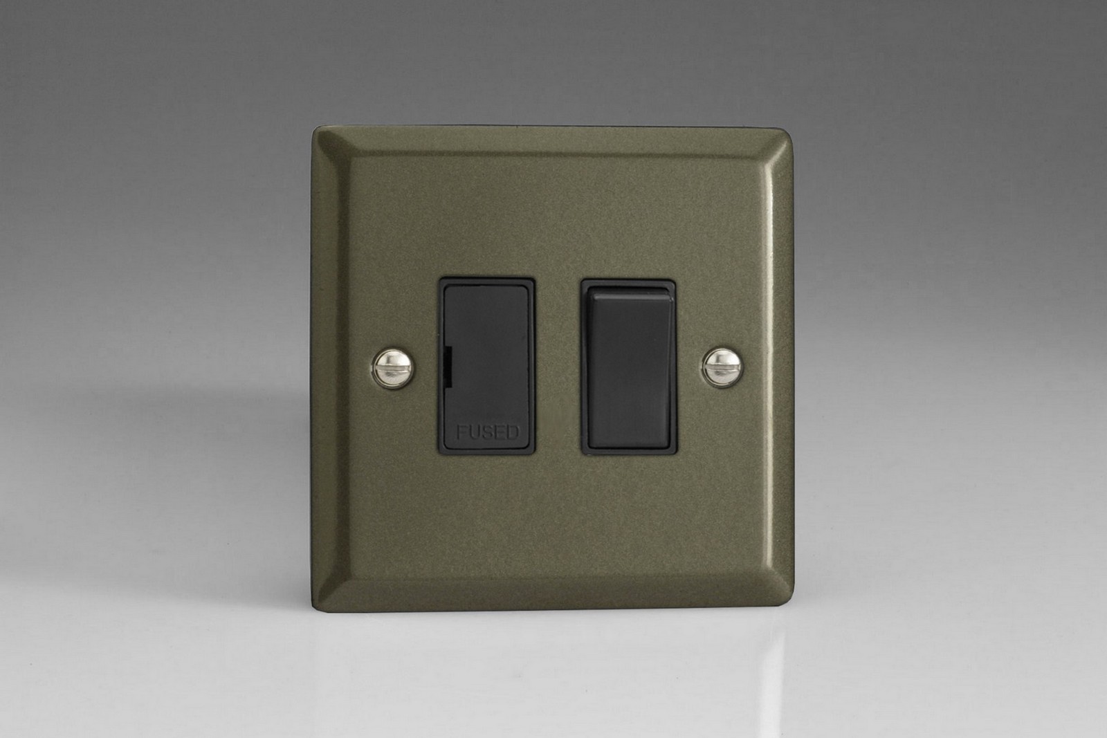 Varilight Classic Graphite 13A Switched Fused Spur - Switch Socket and ... Varilight Classic Graphite 13A Switched Fused Spur - Switch Socket and ...